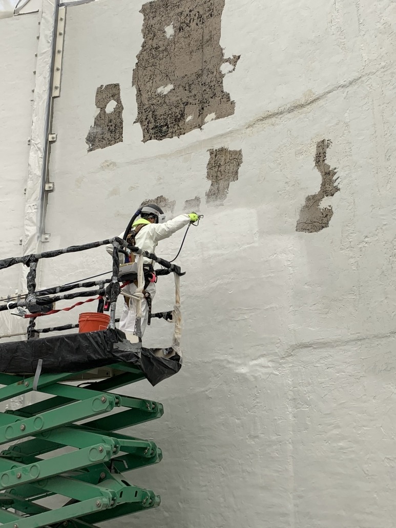 Concrete Gas Holder Rehabilitation - Epoxytec