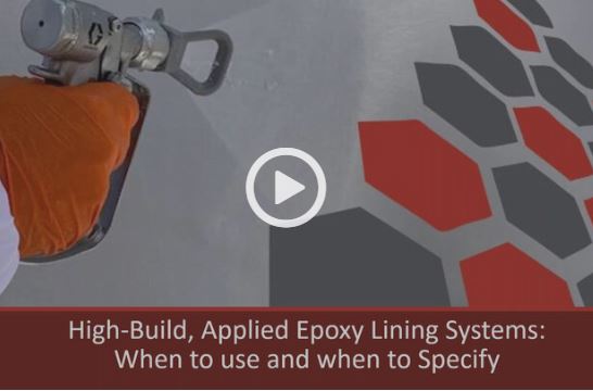 High-Build, Applied Epoxy Lining Systems: Which to Use and When to ...
