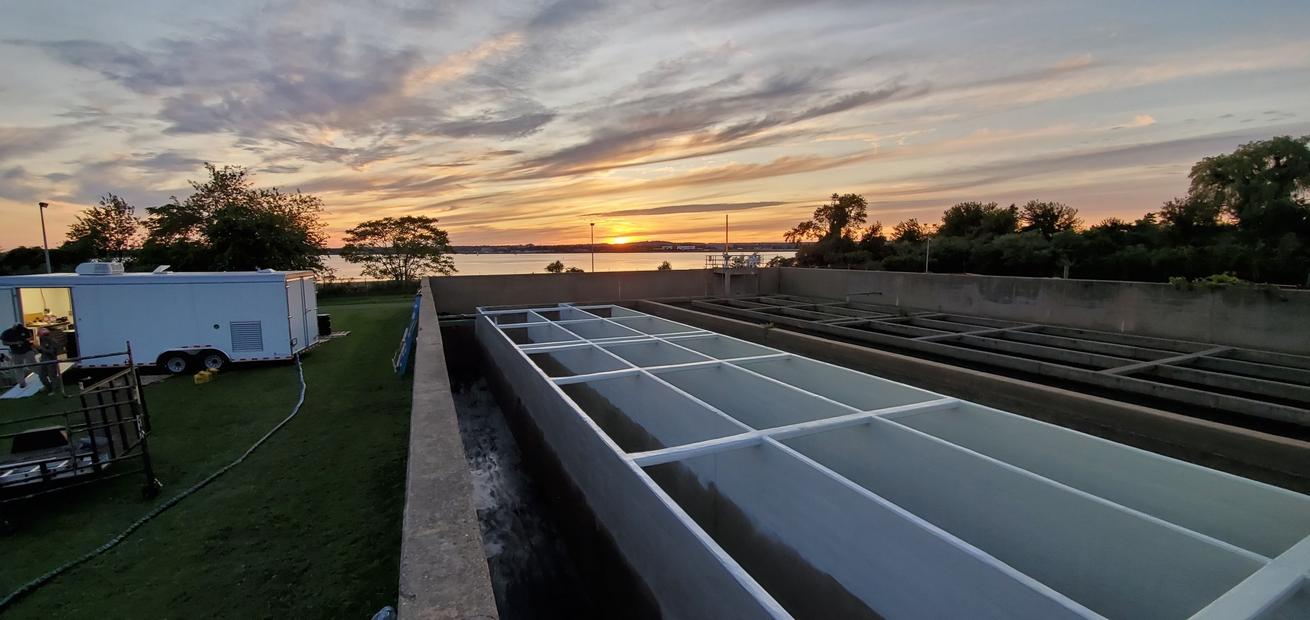 Rehabilitation Brings Chlorine Contact Chamber Back to Life - Epoxytec