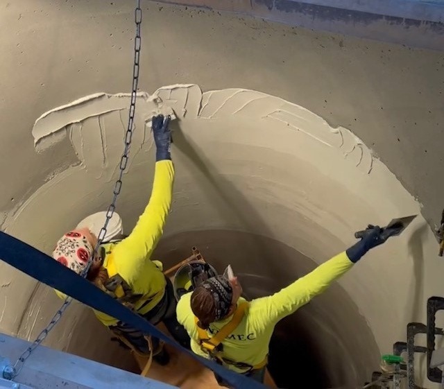 Sealing High Humidity Wet Wells with CPP Trowel-Liner - Epoxytec, LLC