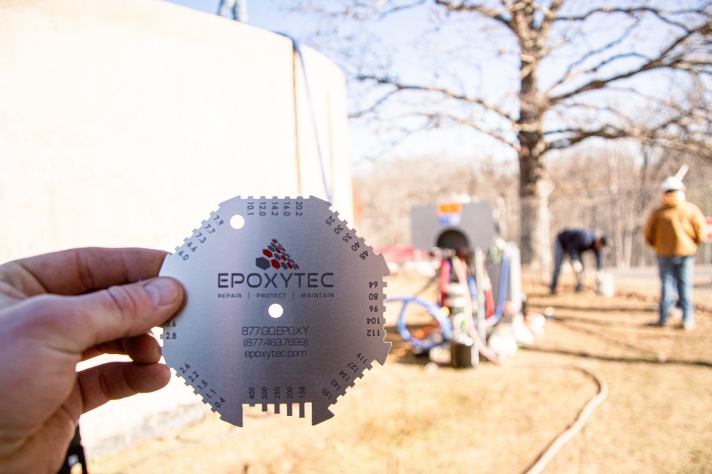 Noel Missouri Concrete Ground Storage Tank - CPP Sprayliner 61 ...